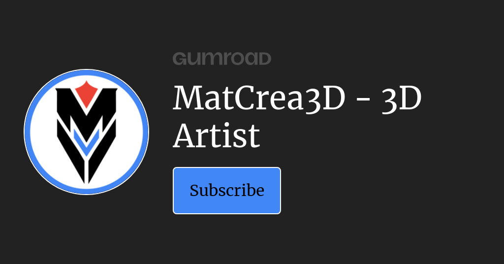 MatCrea3D - 3D Artist
