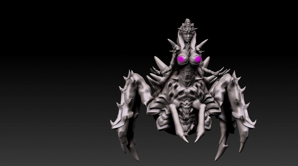 Goddess of Drow and Spiders