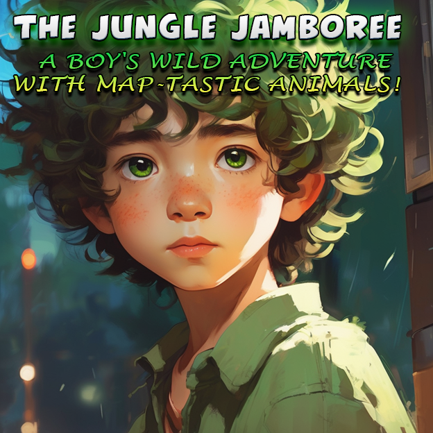 Story For Kids:The Jungle Jamboree: A Boy's Wild Adventure with Map ...