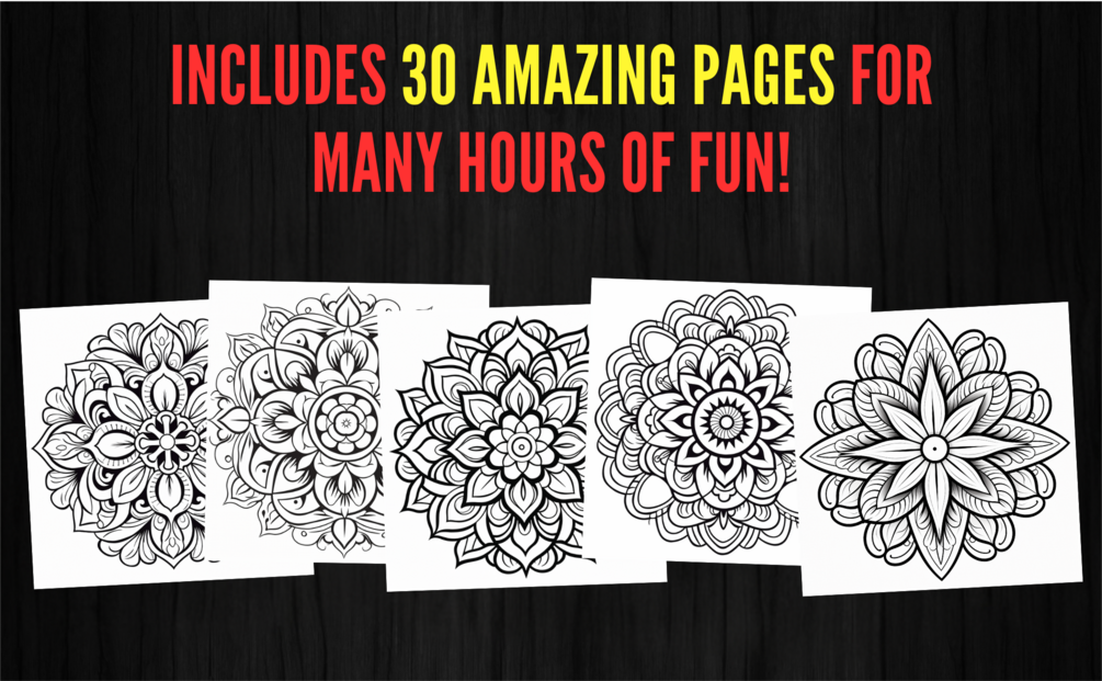 Zen in Your Hands: 30 Mandala Coloring Designs for Mindful Relaxation ...