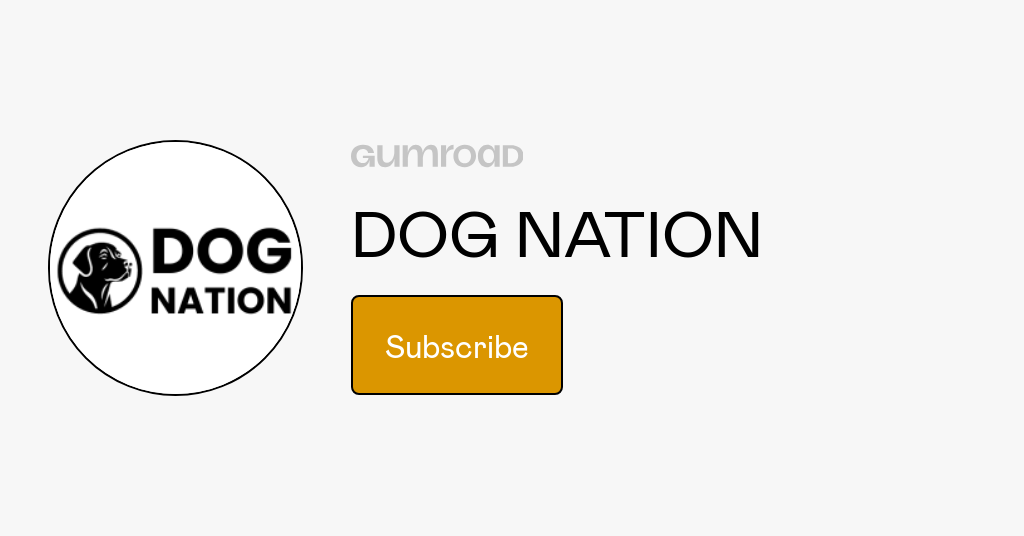DOG NATION