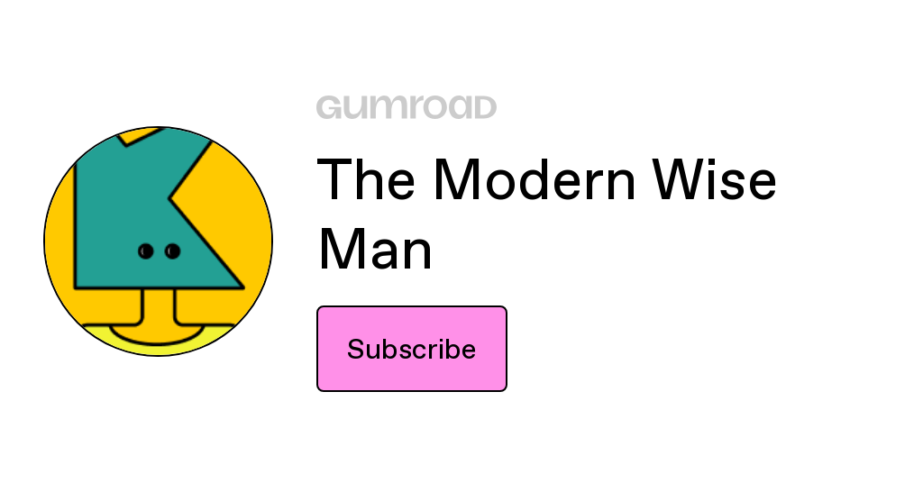 The Modern Wise Man