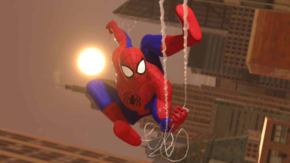 Spider-Verse Peter Suit Textures