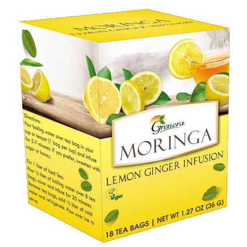 Moringa Lemon Ginger Infusion