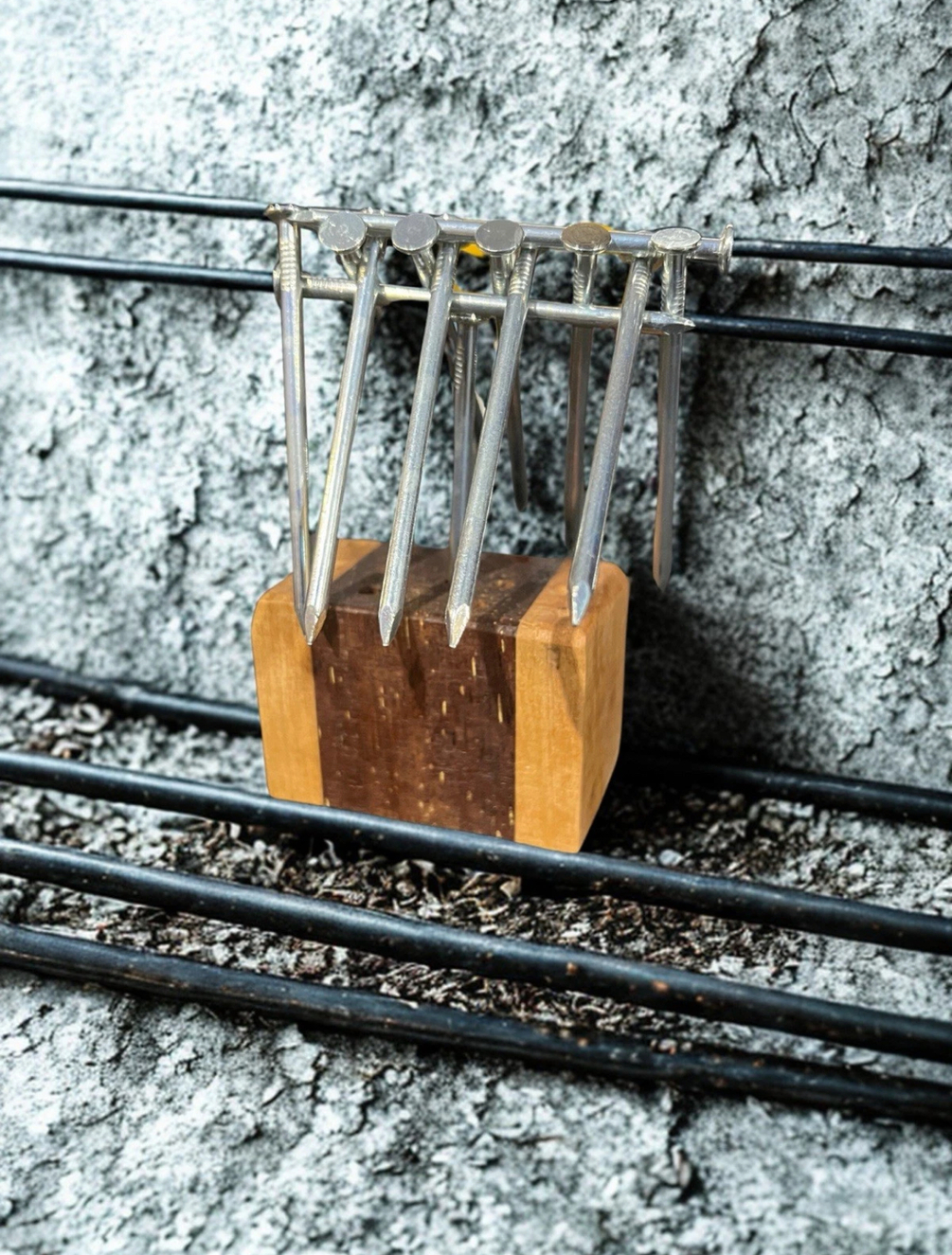 DIY 13 Nail Balance Wooden Brain Teaser Puzzle - Digital Build Plan pre ...