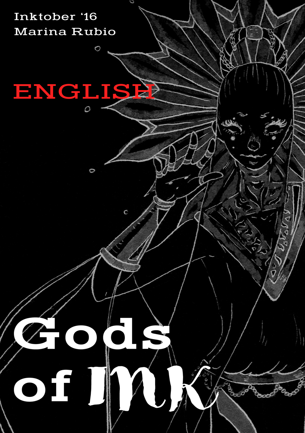 Gods of Ink Inktober '16 Artbook (English Version)