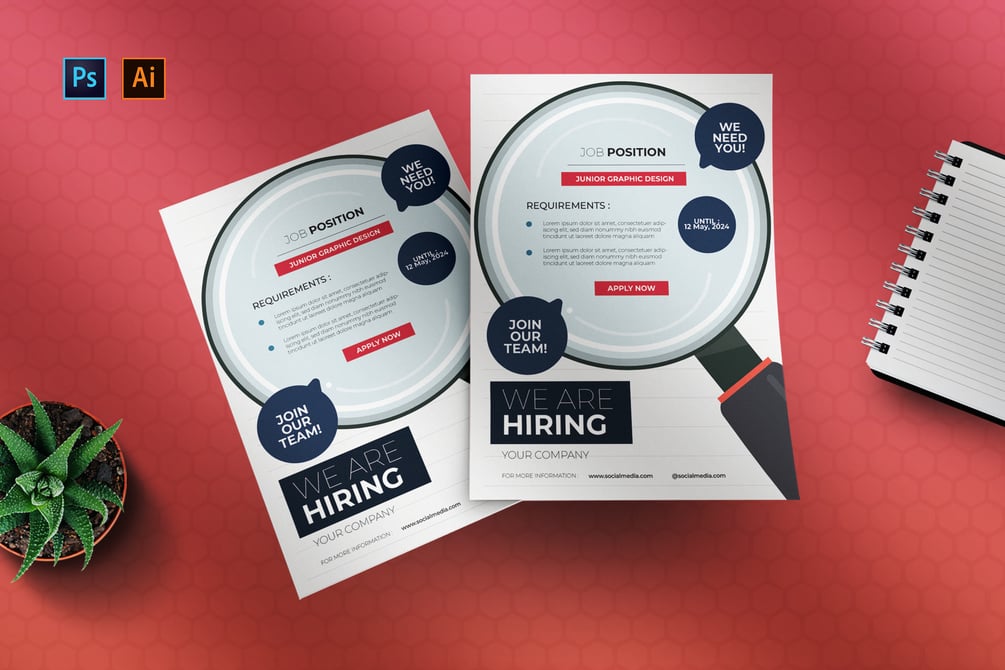 Find Job - Poster Template