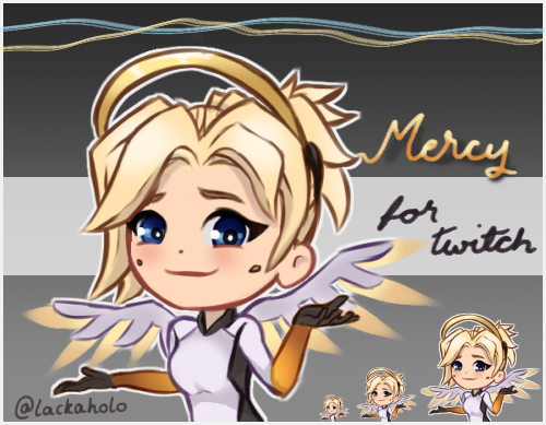 Mercy Shrug Twitch emote