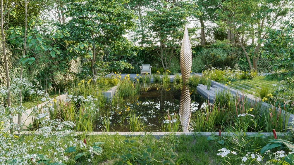 Collection 14 -The Savills and David Harber Garden (3D Model)