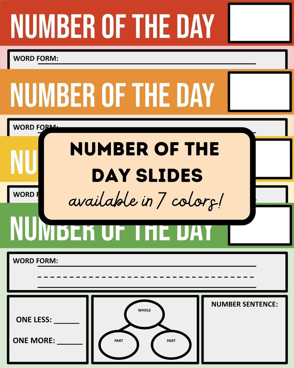 Number of the Day Slides | Katie Palin