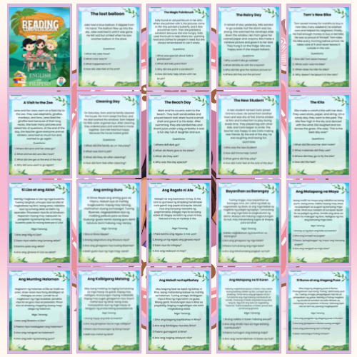 Reading Comprehension for Kids