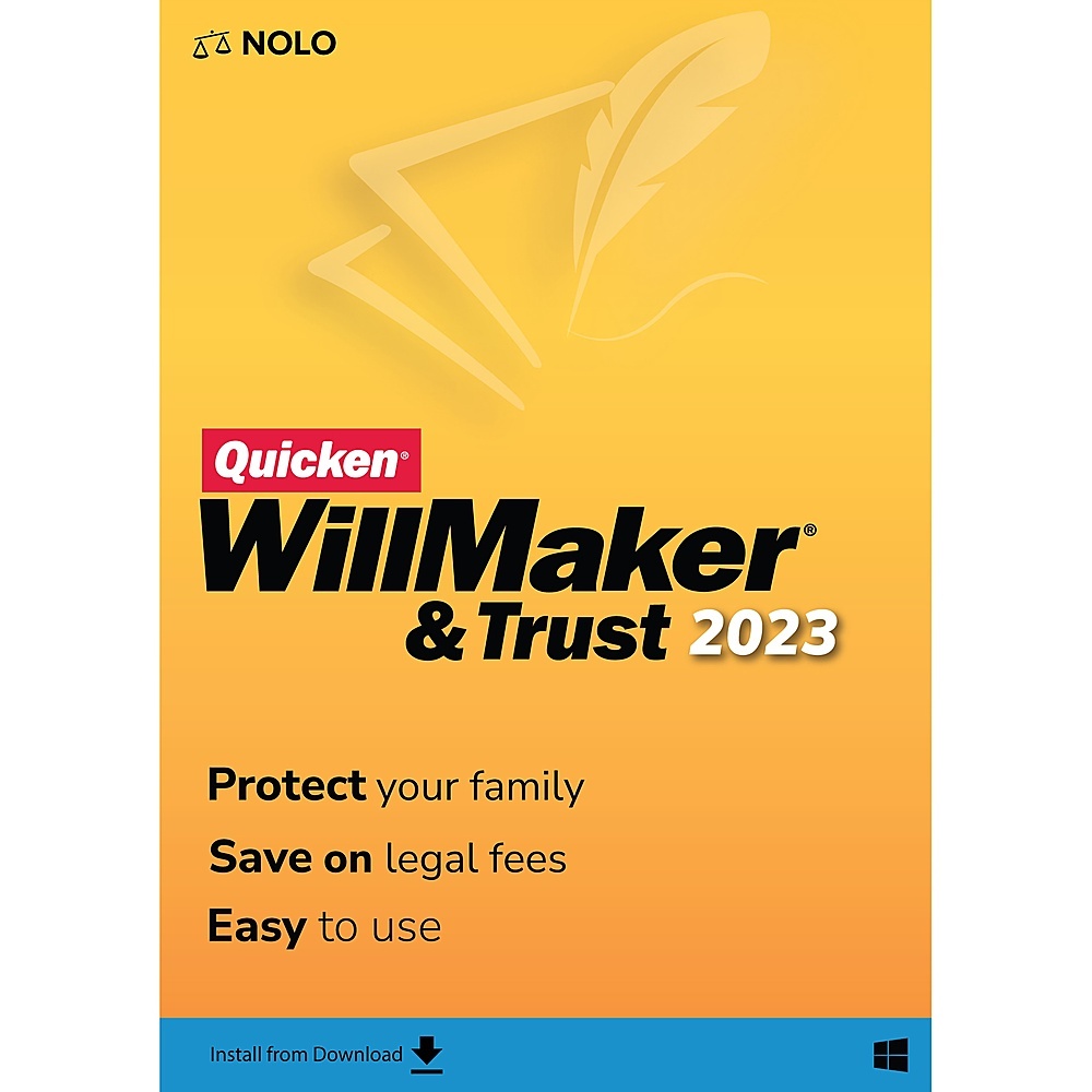 Individual Software PVE-WM23 Quicken WillMaker & Trust 2023