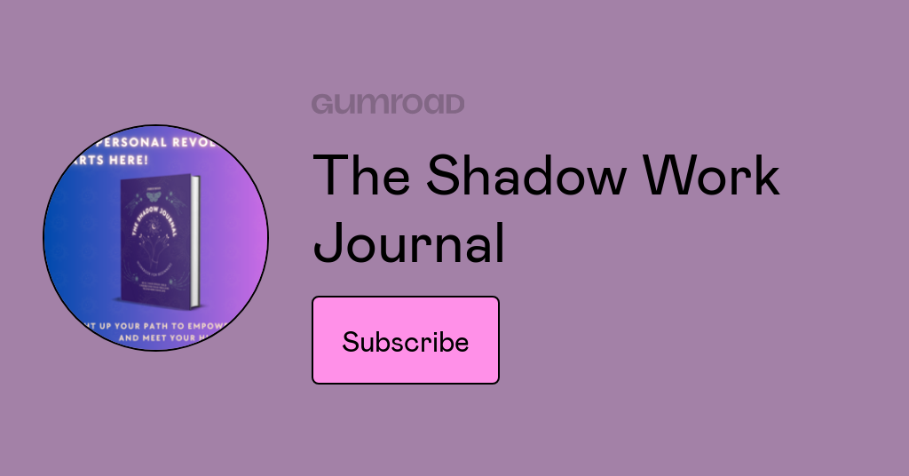 The Shadow Work Journal