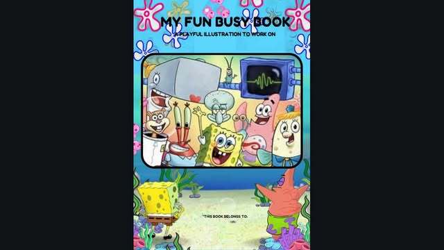 ALL NEWCHILDRENS DIGITAL BOOK (SPONGEBOB INSPIRED) WORK BUNDLE