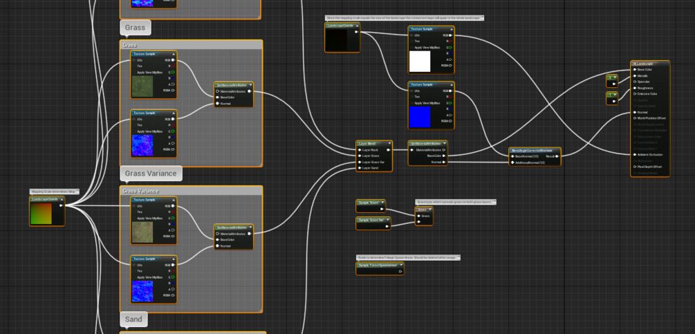 WorldCreator to UE4 - Basic Landscape Material