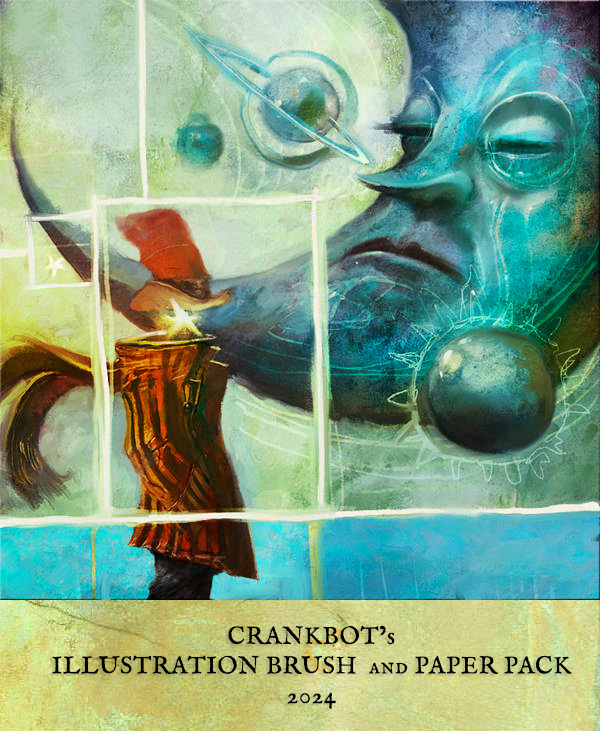 Crankbot's Illustration Brush and Paper Pack (2024)