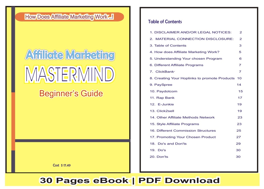 Affiliate Marketing Mastermind