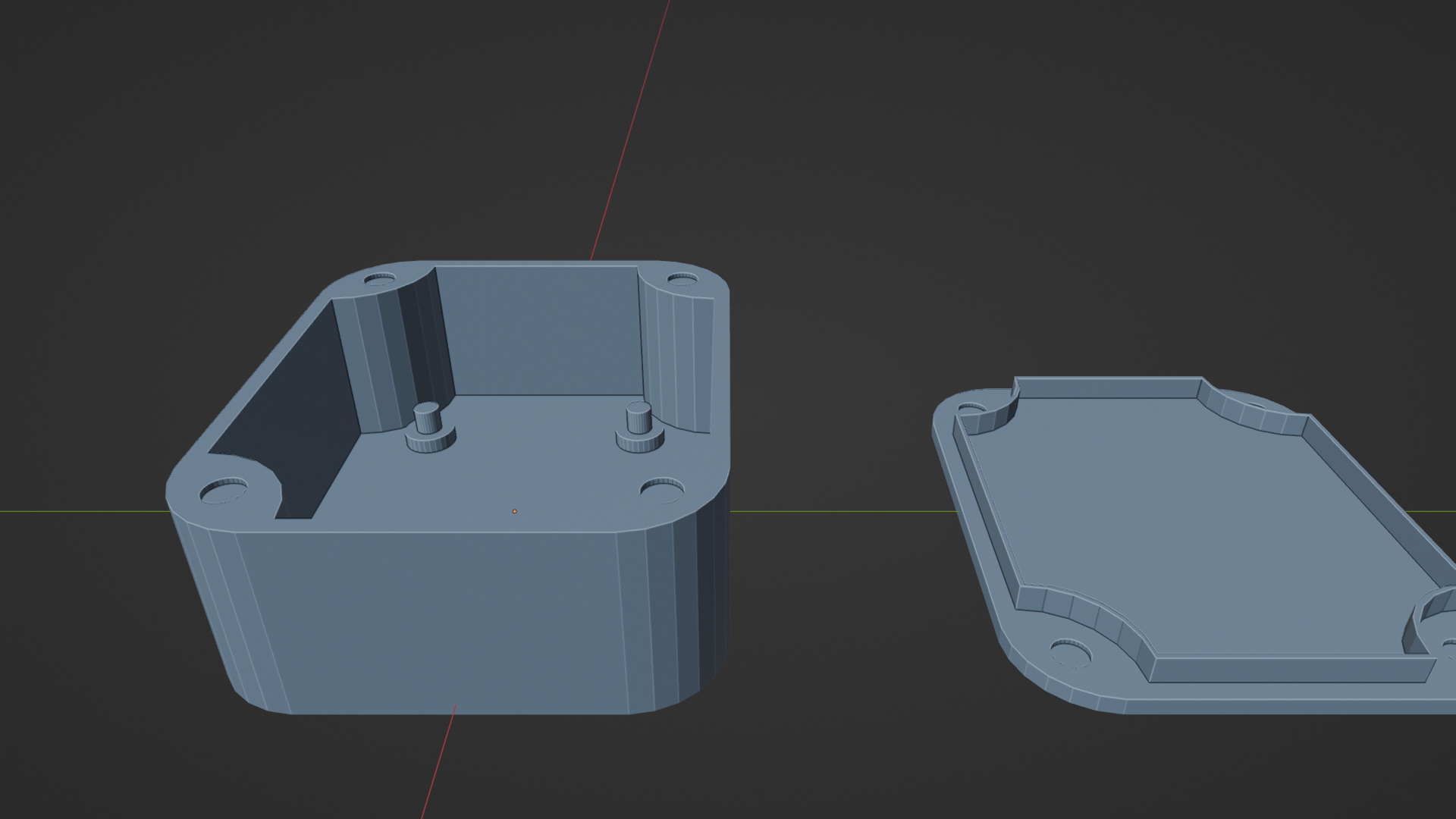 Parametric Box 1.0 - ‎PCB Electronics enclosure