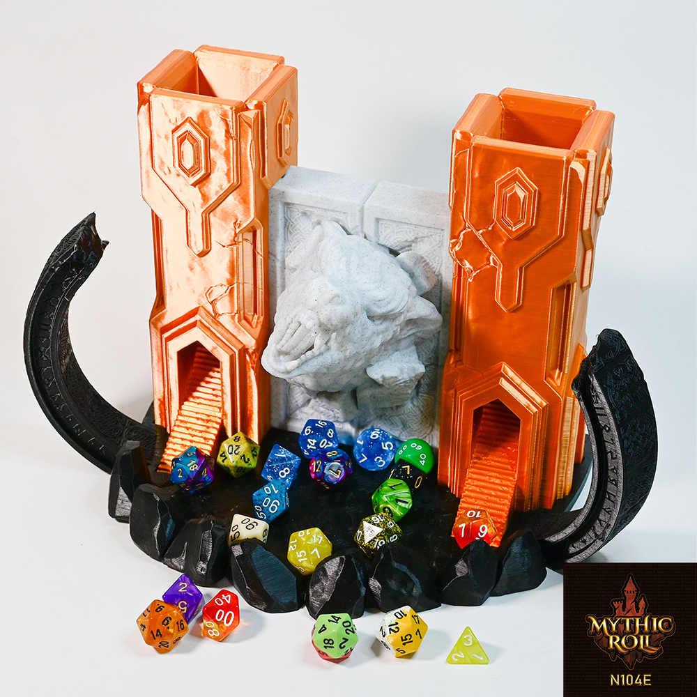 Viking Set - The Gates of Valhalla Dual Dice Rolling Tower (designed by ...