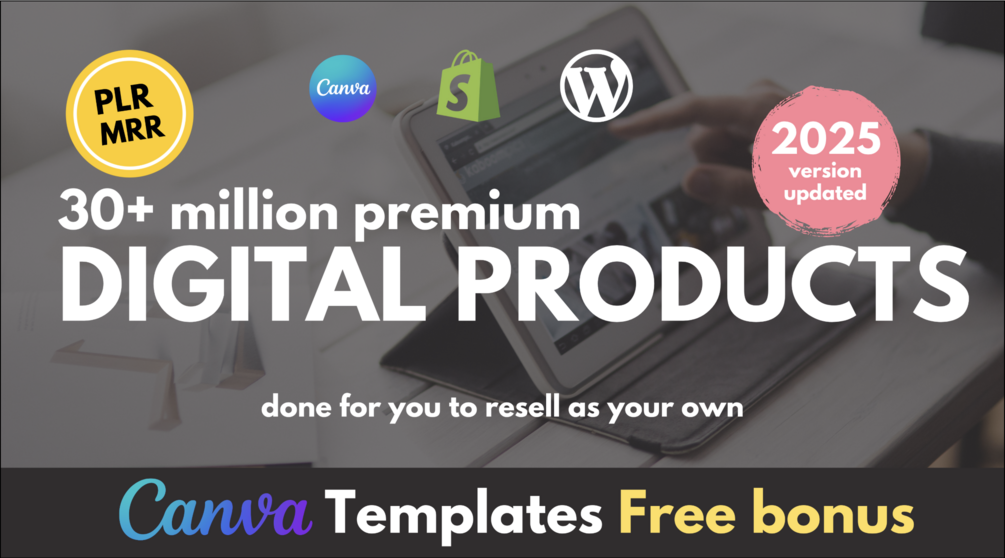 30+ Million Digital Products Bundle Resell MRR PLR, Digital Downloads ...