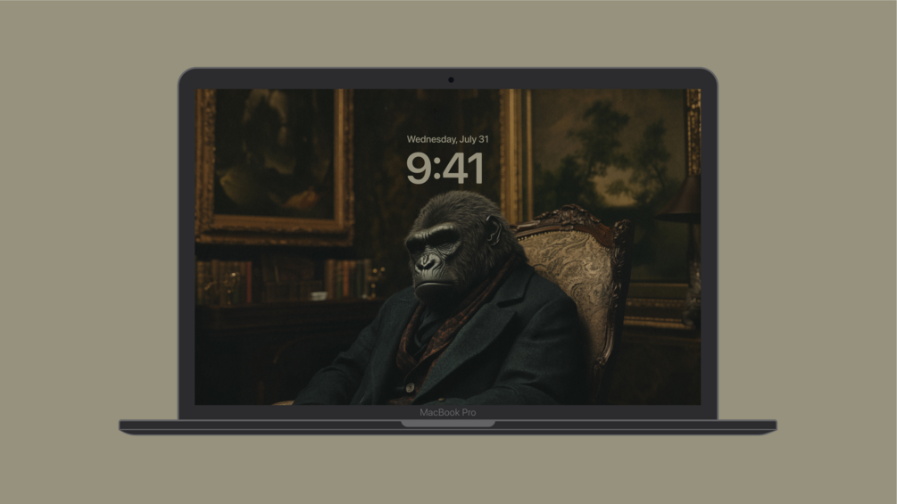 Mr. Jasper Silverback — High-Res Wallpaper