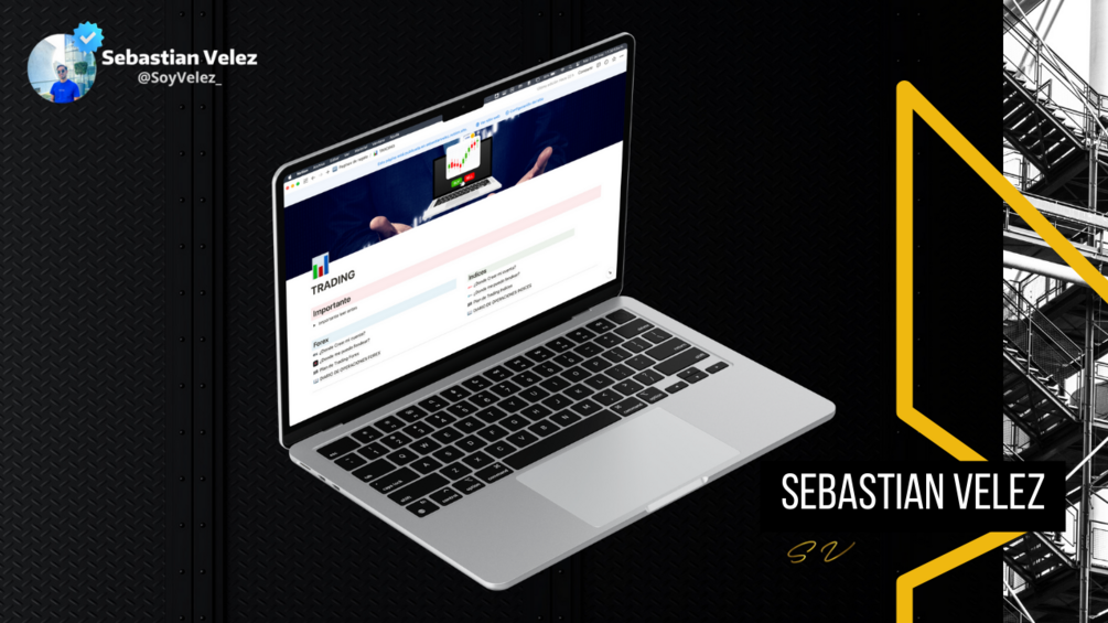 Bitácora Completa de Trading en Notion: Forex, Índices y USDT