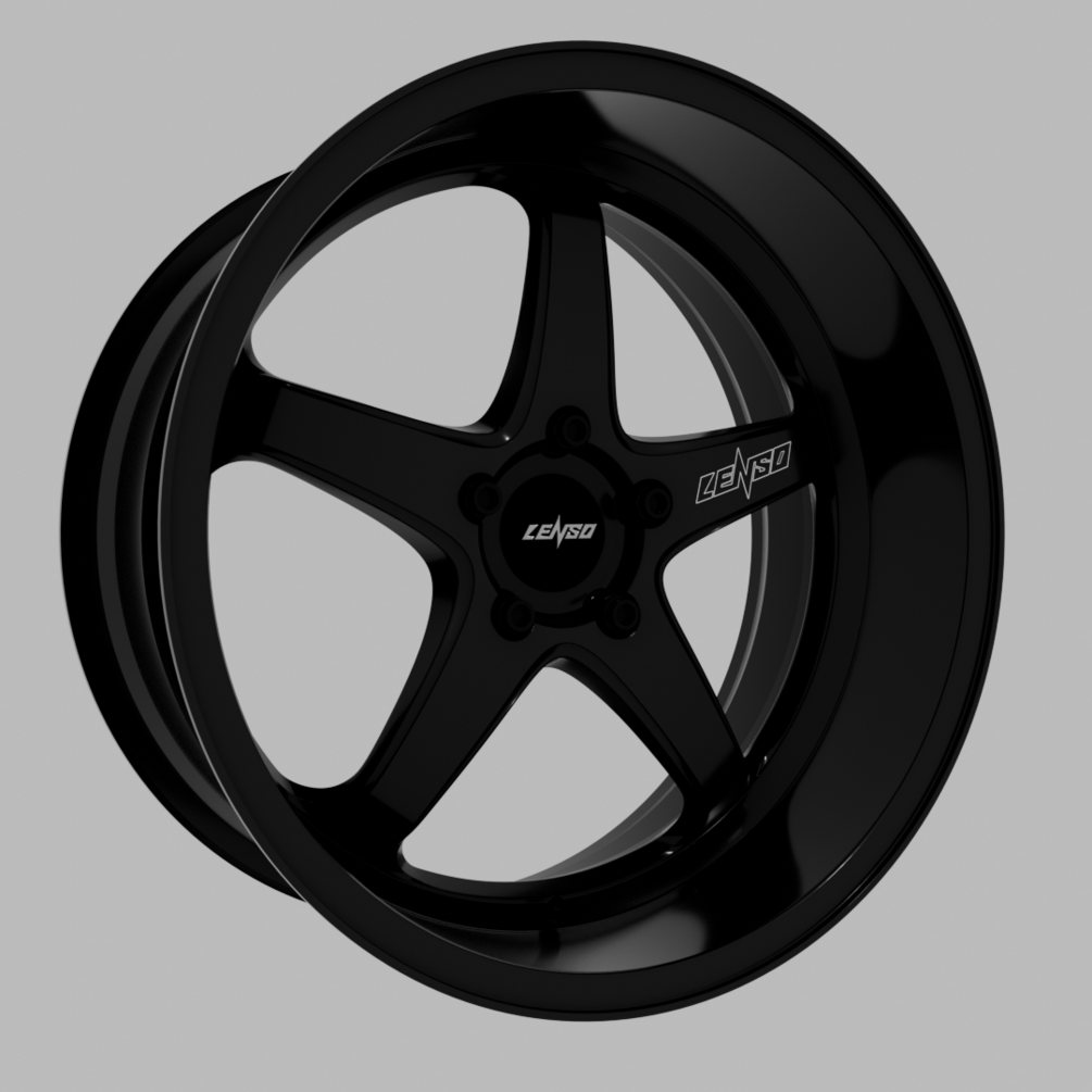 3D Model Lenso Project D D1FC-2 Rear