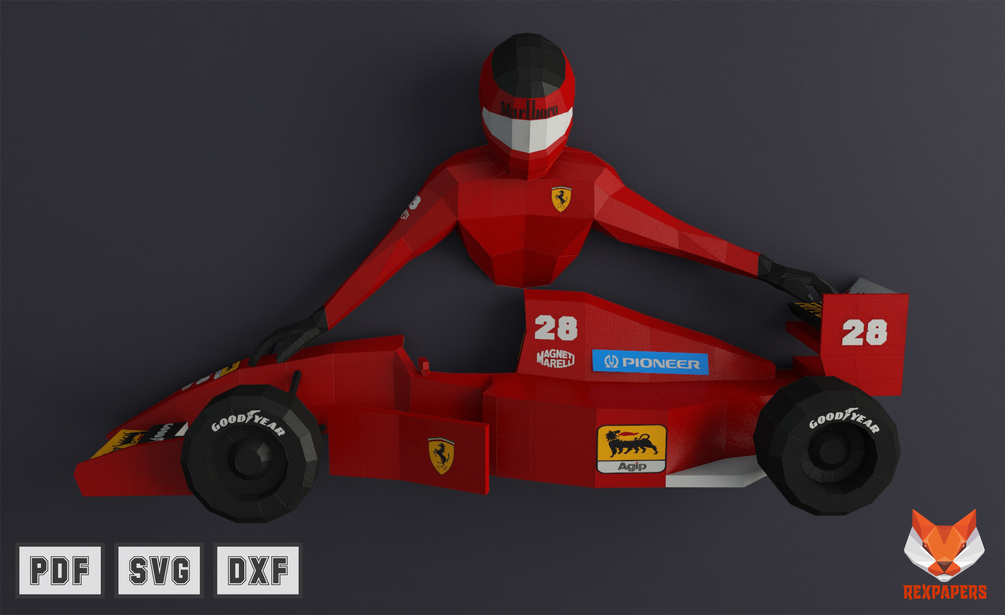 FORMULA 1 PAPERCRAFT
