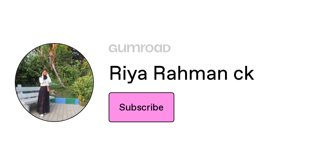 Riya Rahman ck