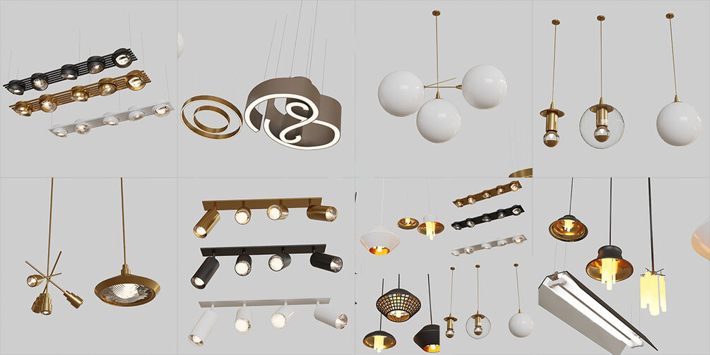 Ceiling Lights Package Over 20 Lights