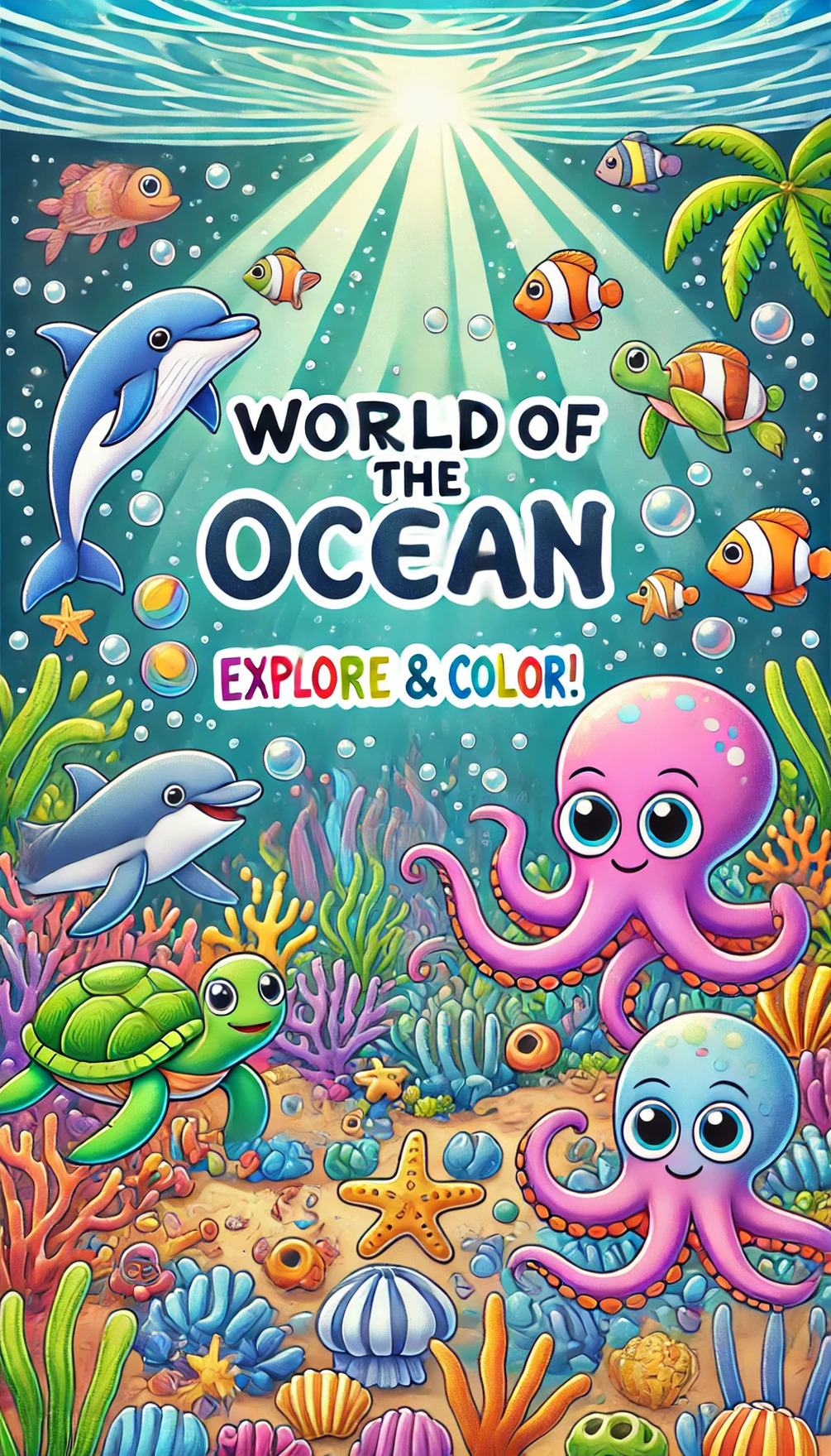Ocean Adventure - Coloring Pages