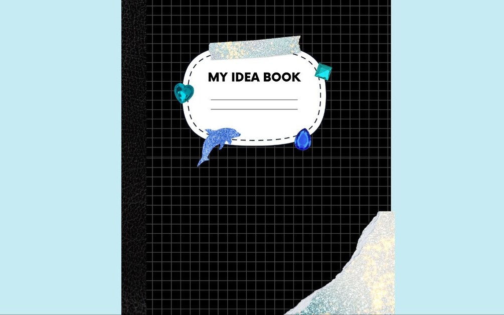 My Idea Book Cover Digital Notebook Front Covers