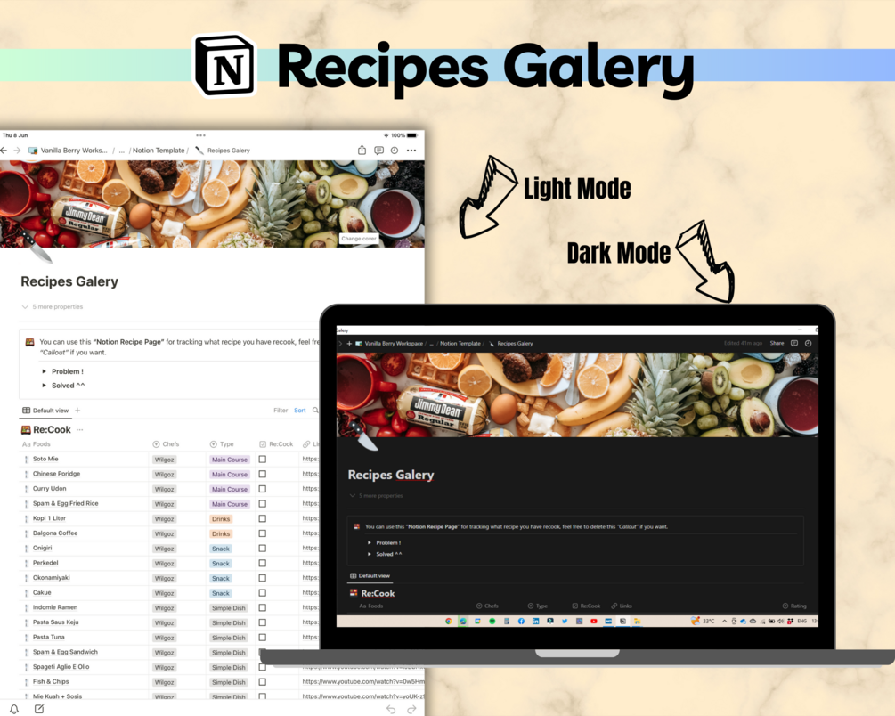 Notion [Let's Re-Cook]