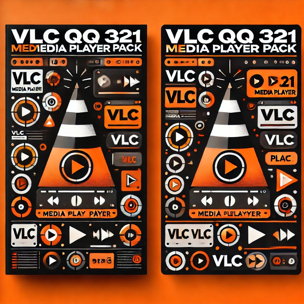 Pack of VLC QQ 321 media player