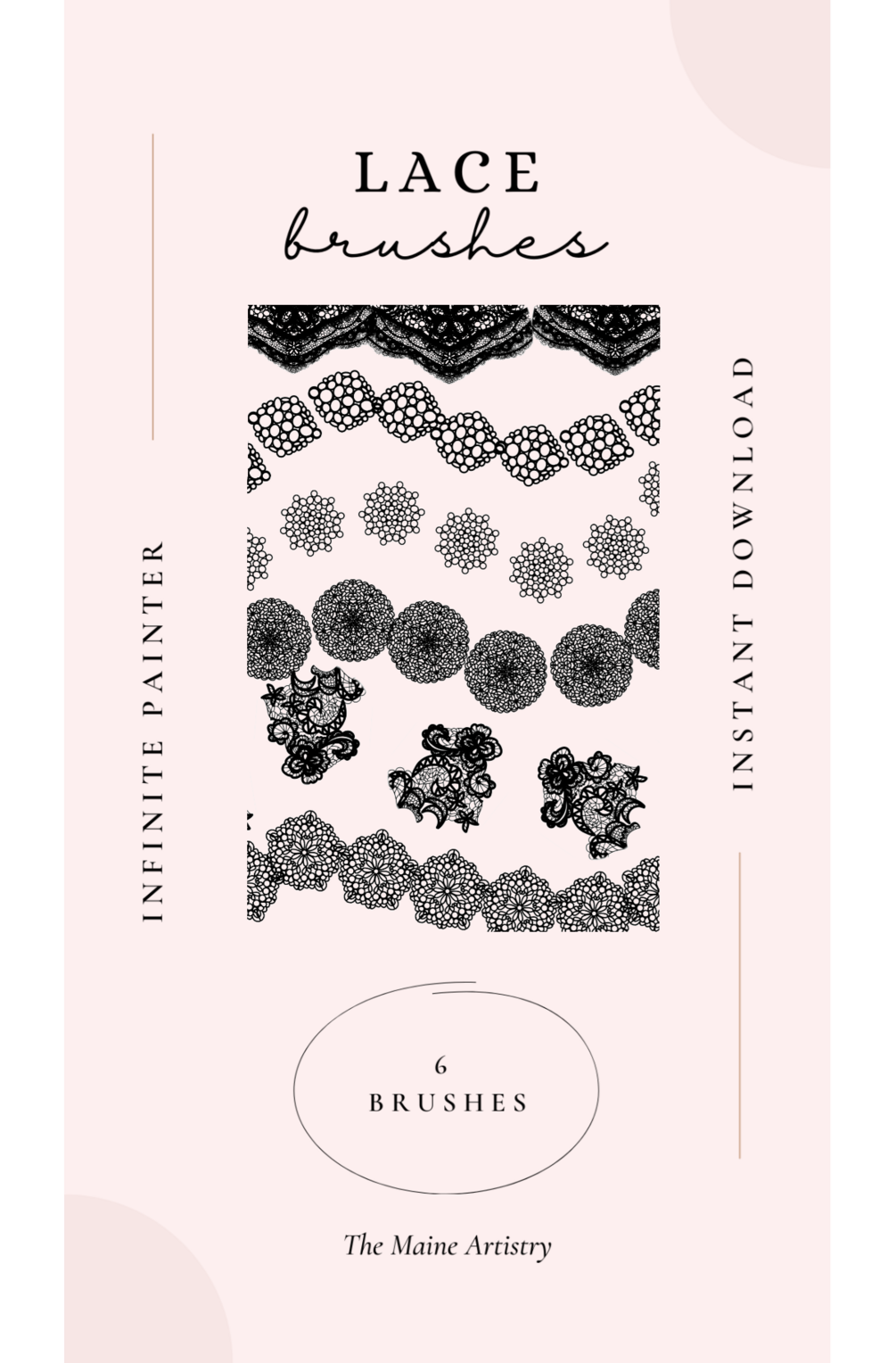 Infinite Painter Lace Brush Pack