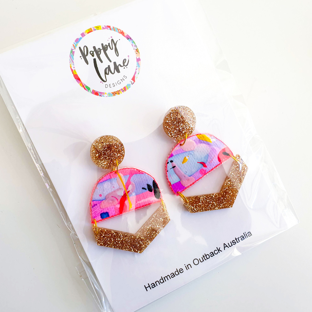 Poppy Lane Designs Earrings - Chevy Drops S3