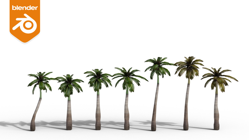 Low (Very) Poly Palms