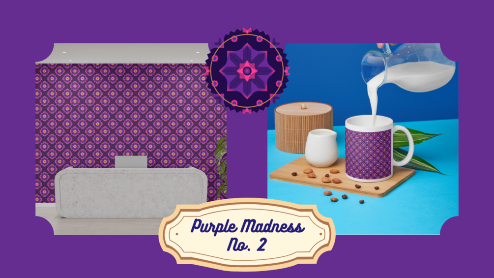 4 Purple Madness Patterns – Bold, Fun, and Totally Mesmerizing!