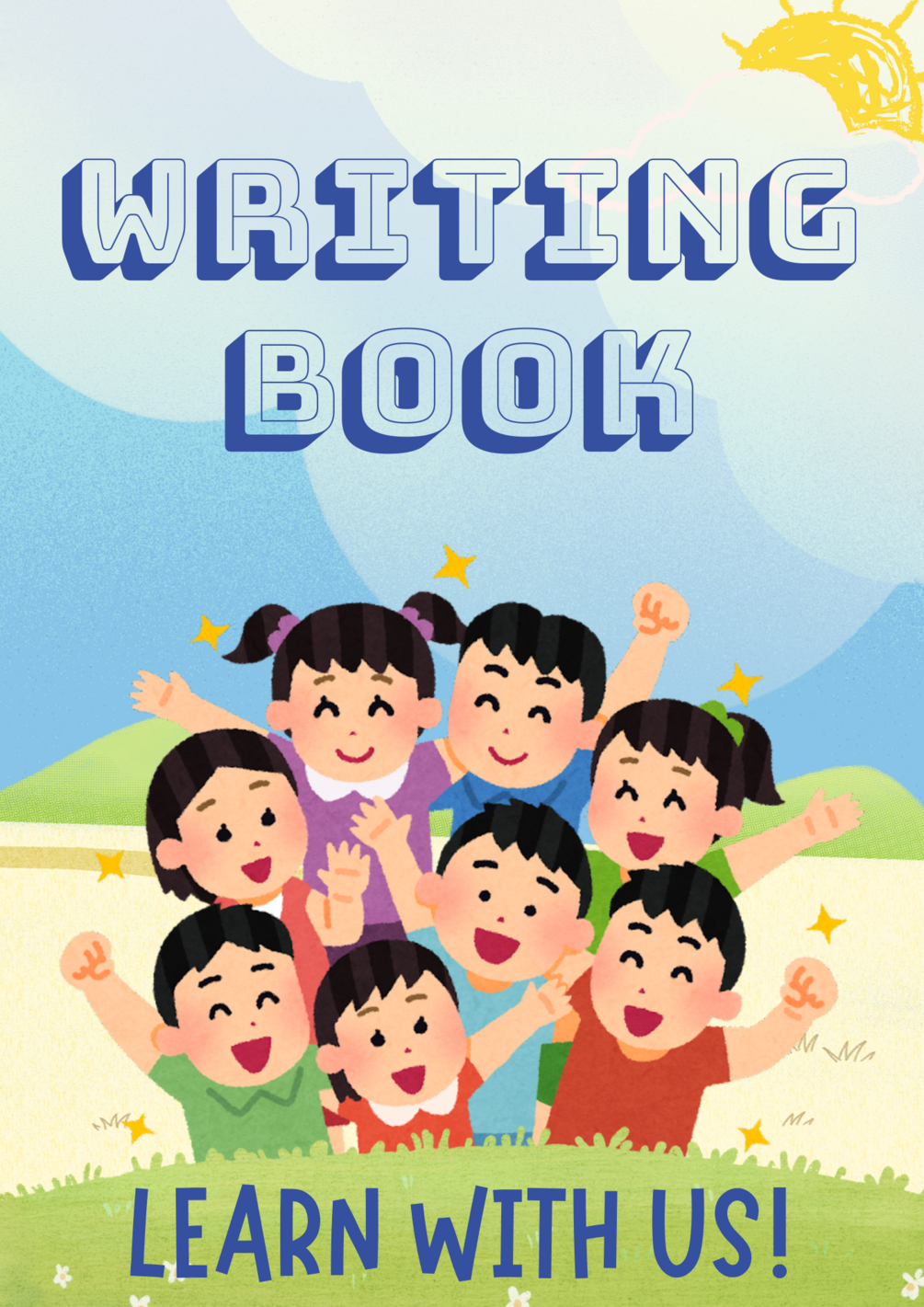 WRITING BOOKLET for 2-6 years old