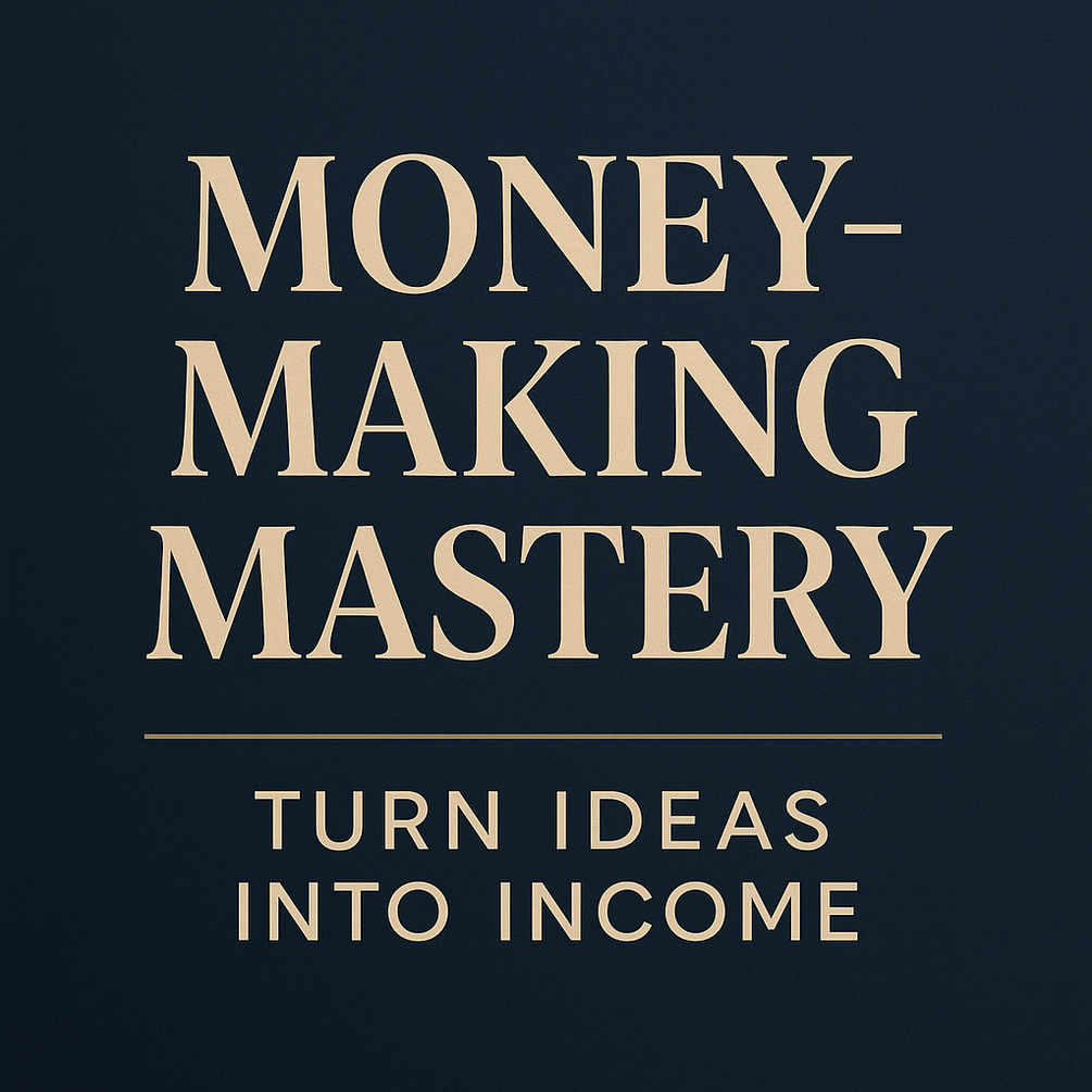 Money-Making Mastery: Turn Ideas into Income
