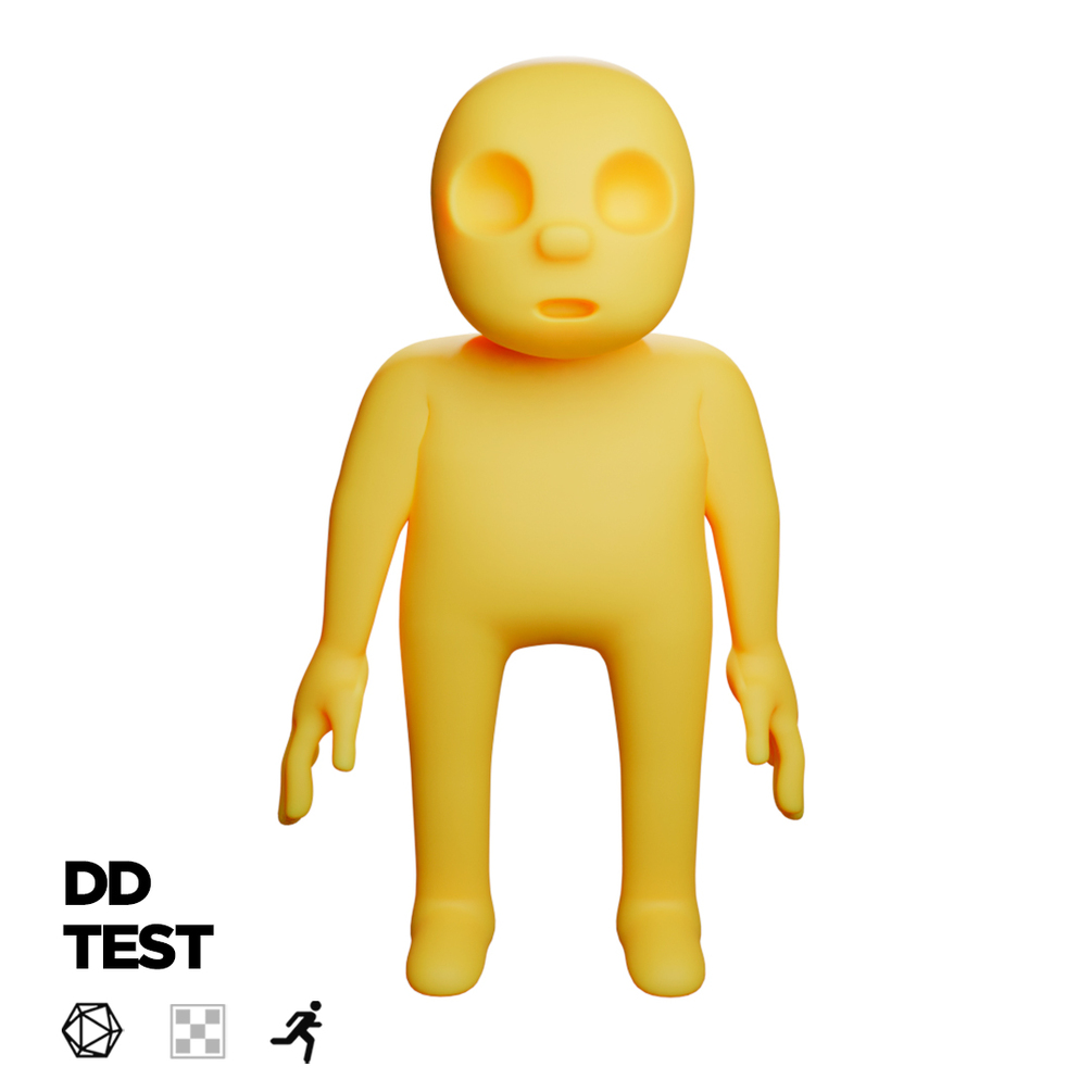 DD Test | Personaje 3D para Pruebas