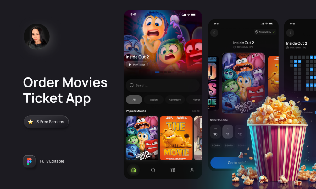 App for Ordering Movie Tickets
