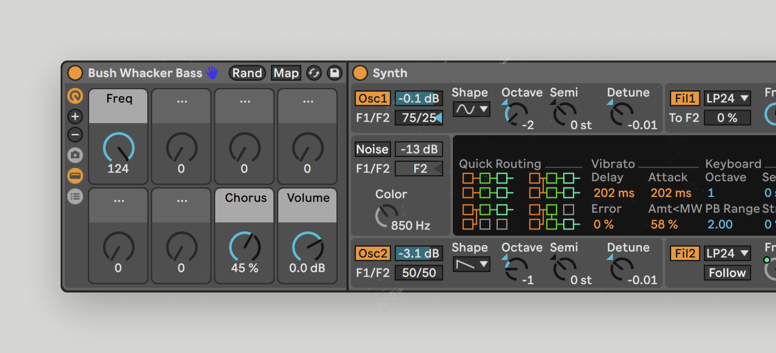Weighted — Premium Analog Bass Patches for Ableton Live