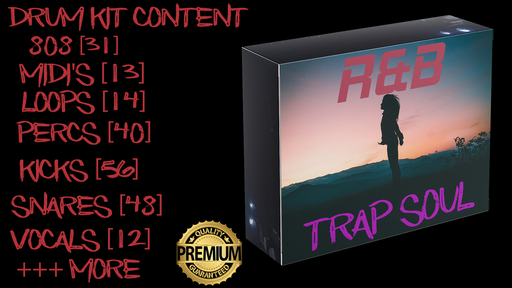 RnB Soul / Trap Soul Drum Kit 2021 + Midi and Samples
