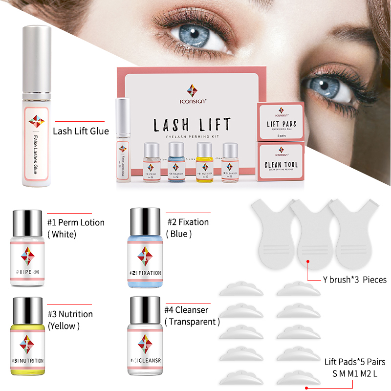 Eye lash lift kit