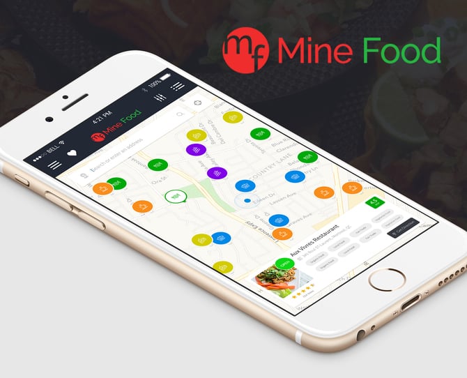 Mine Food PSD Package