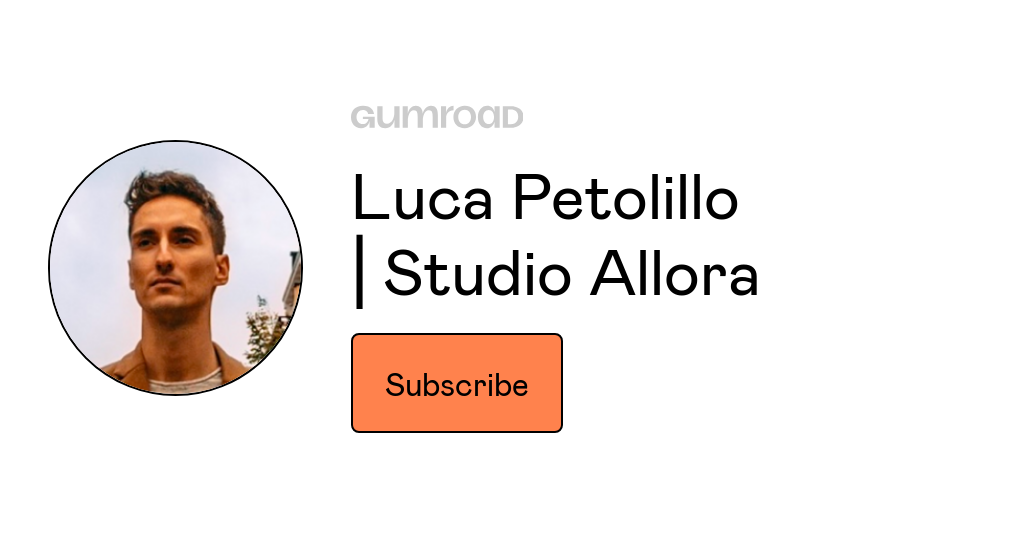 Luca Petolillo ⎜Studio Allora