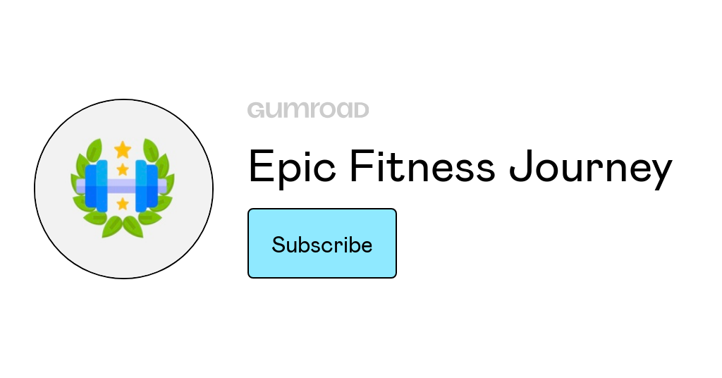 Epic Fitness Journey