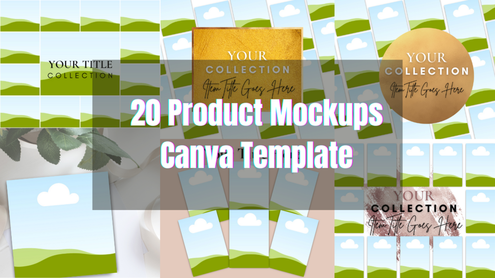 Product Mockups Canva Template - Create Stunning Mockups Easily