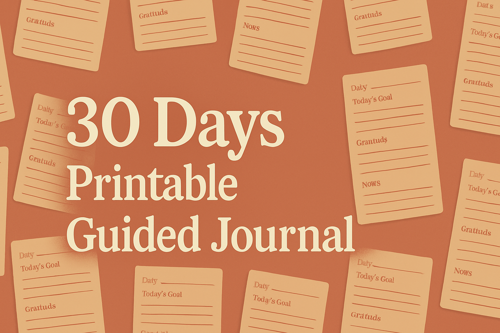 30-Day Printable Guided Journal